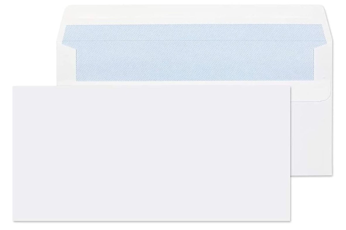 Paper Envelope 100 x DL 110mm x 220mm 300gsm White – Renascent Bath and ...